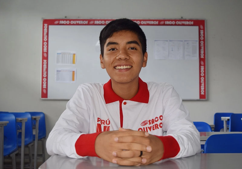 Estudiante de 16 años logró el primer puesto del cómputo general de la UNI